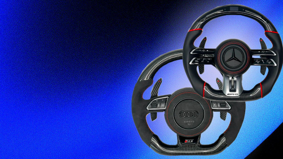 Volant Sur Mesure Personnalisable à 100%. [www.CarCustom3d]