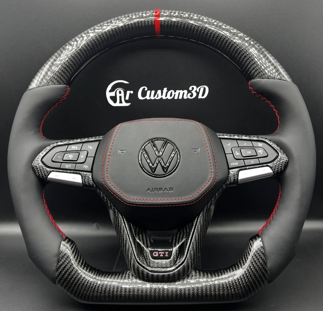 Volant Volkswagen Golf 8 GTI / R / GTE sur mesure | CarCustom3D